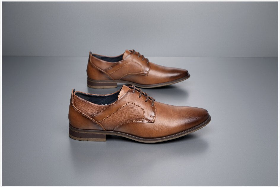 Angelo Ricci™ Luxury Business-Men Leather Elegant Shoes