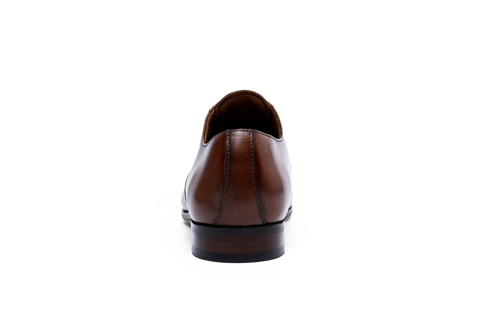 Angelo Ricci™ Retro Bullock Leather Oxford Shoes