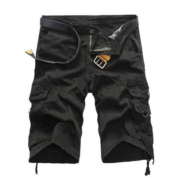 Angelo Ricci™ Men's Comfortable Camo Cargo Shorts